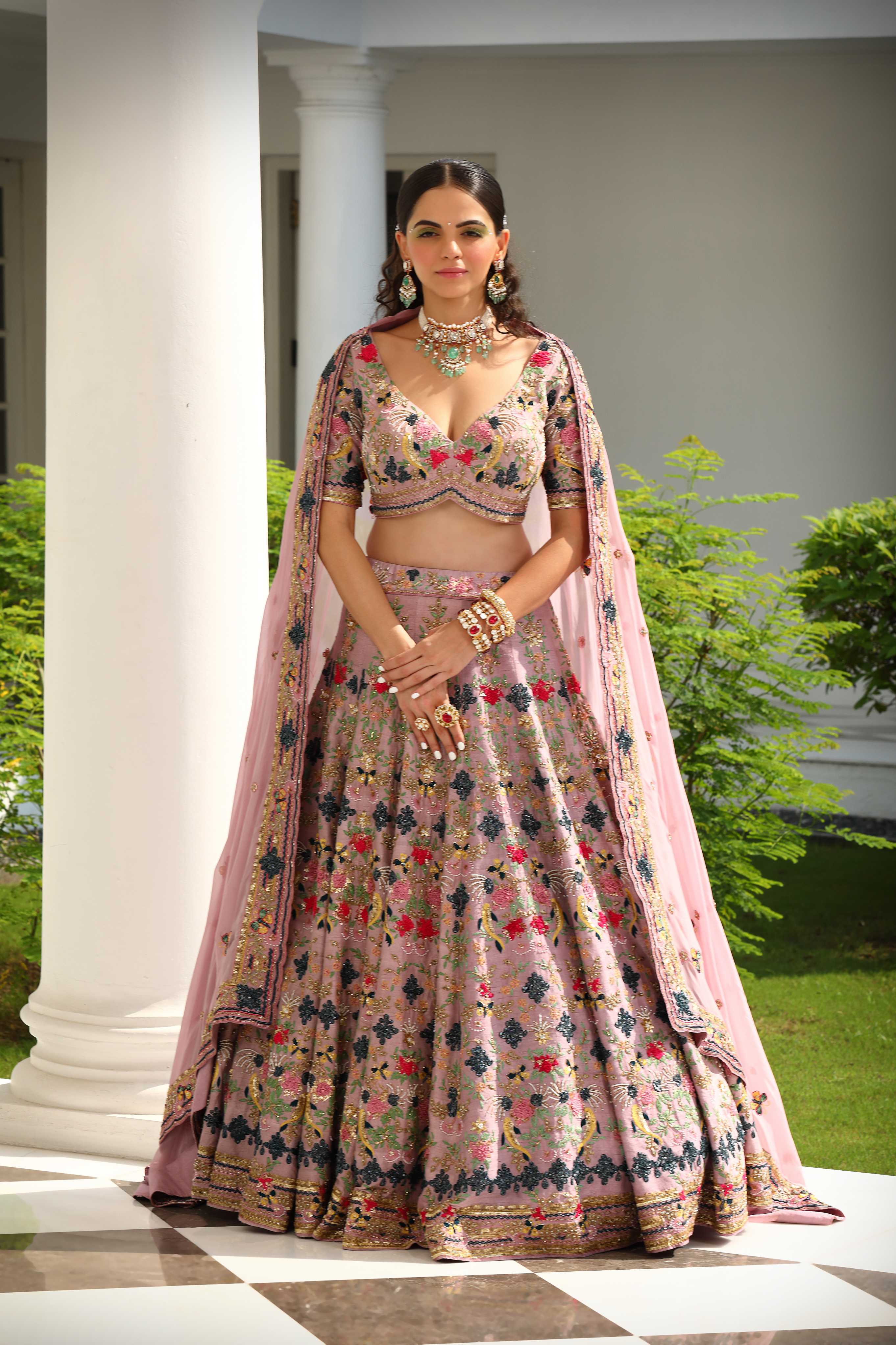 NOOR LAVENDER LEHENGA SET – Miku Kumar